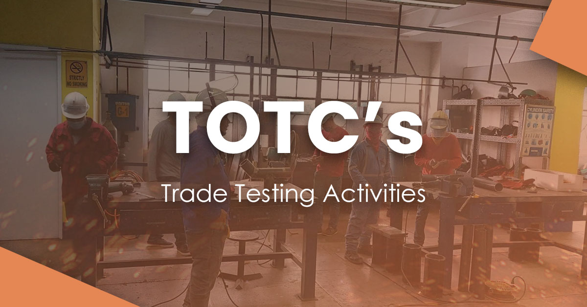 TOTC, Inc. | General Welders Qualifying Trade Test 2022